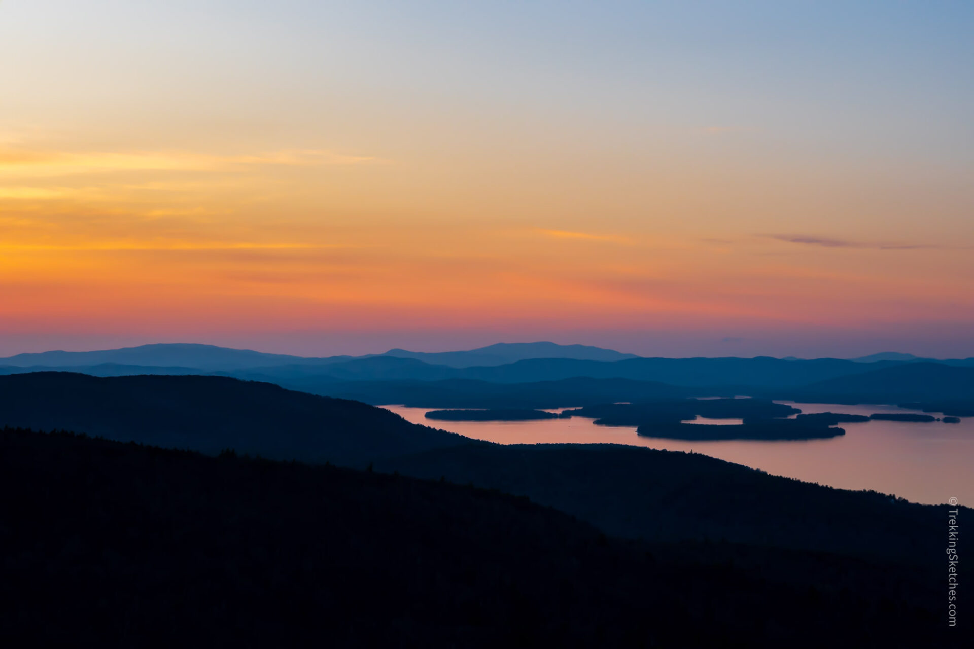 Belknap Range Hike 1: Mount Major Sunset Hike - Trekking Sketches