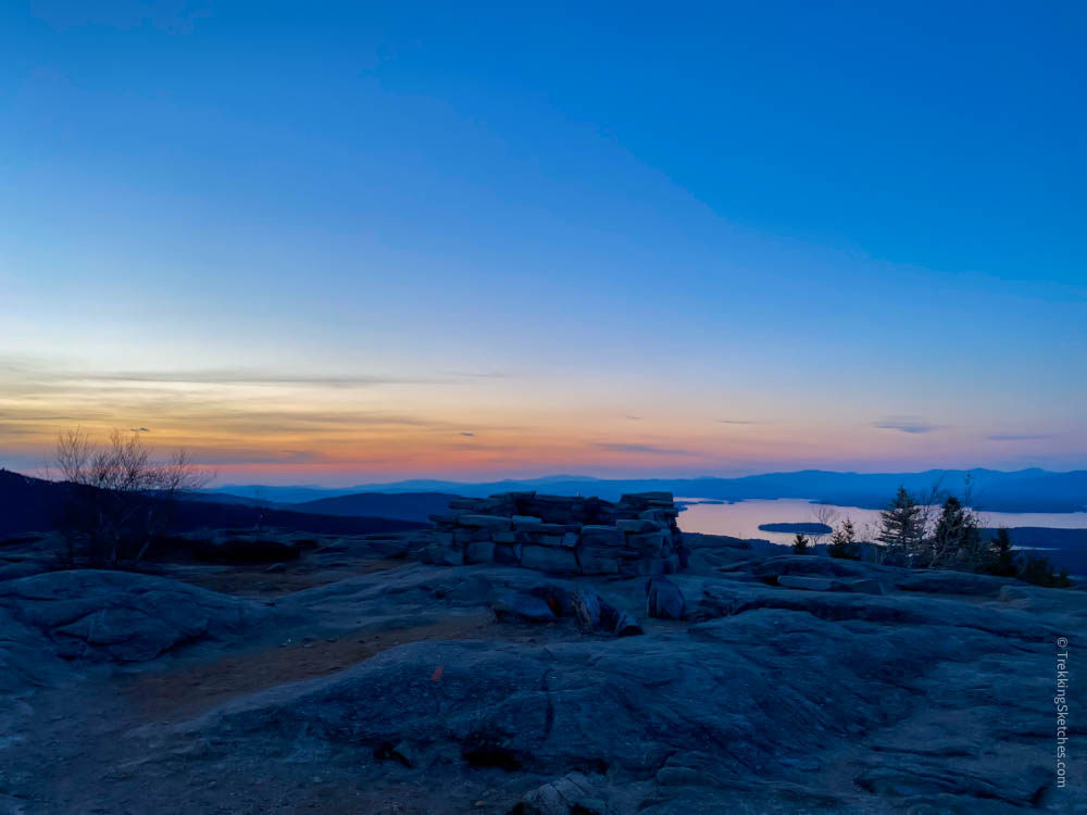 Belknap Range Hike 1: Mount Major Sunset Hike - Trekking Sketches