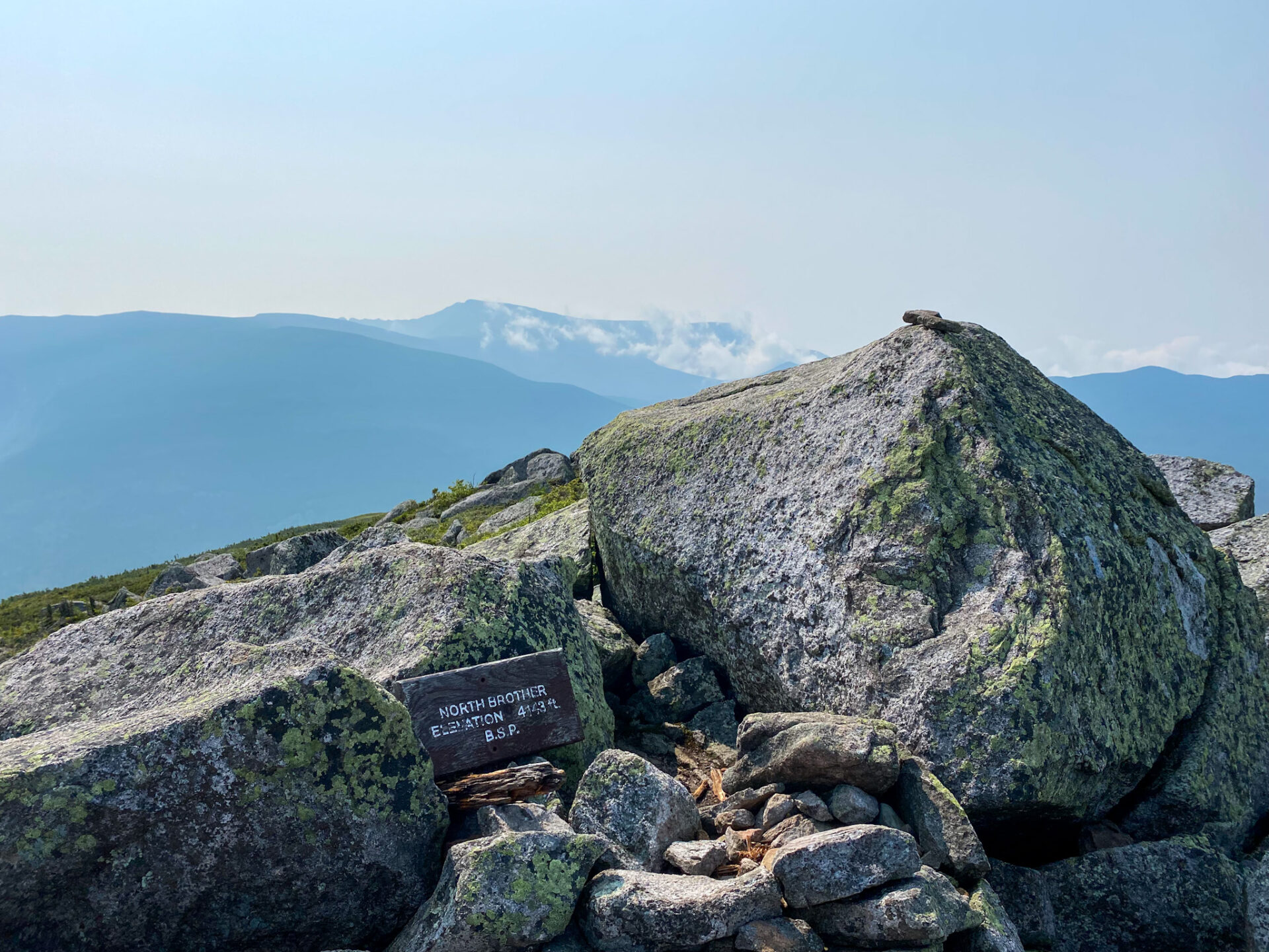 North Brother Mountain - Trekking Sketches