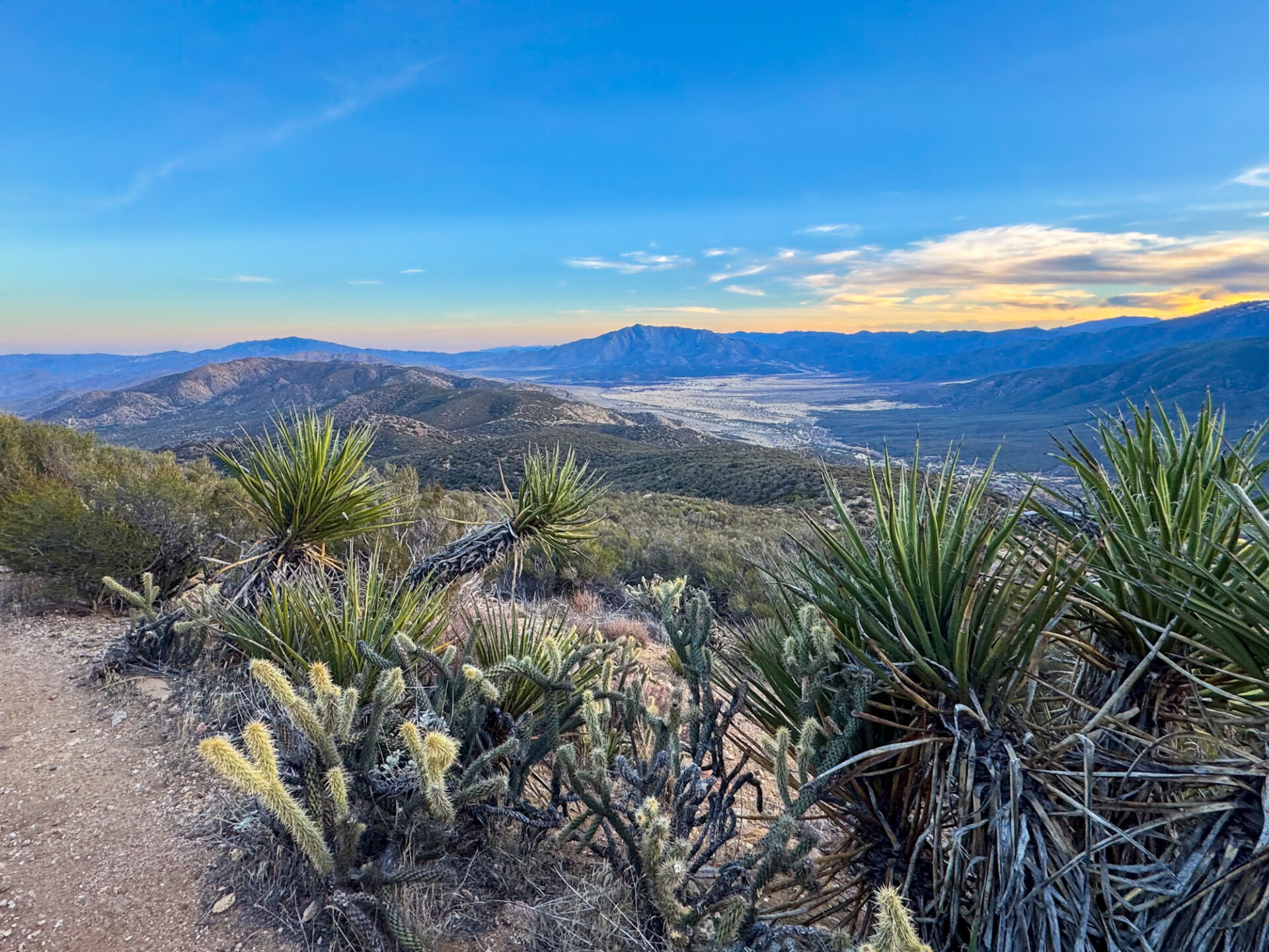 PCT Section: Paradise Valley Cafe to Southern Terminus Campo, CA ...